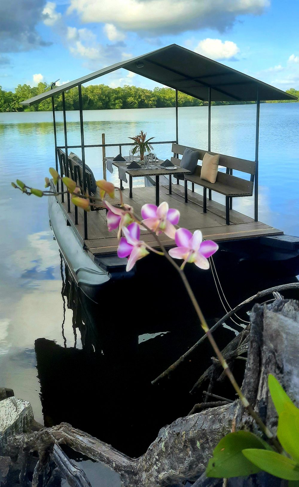 Catamaran Float & Dine à la Carte at Malli's Seafood Restaurant ...