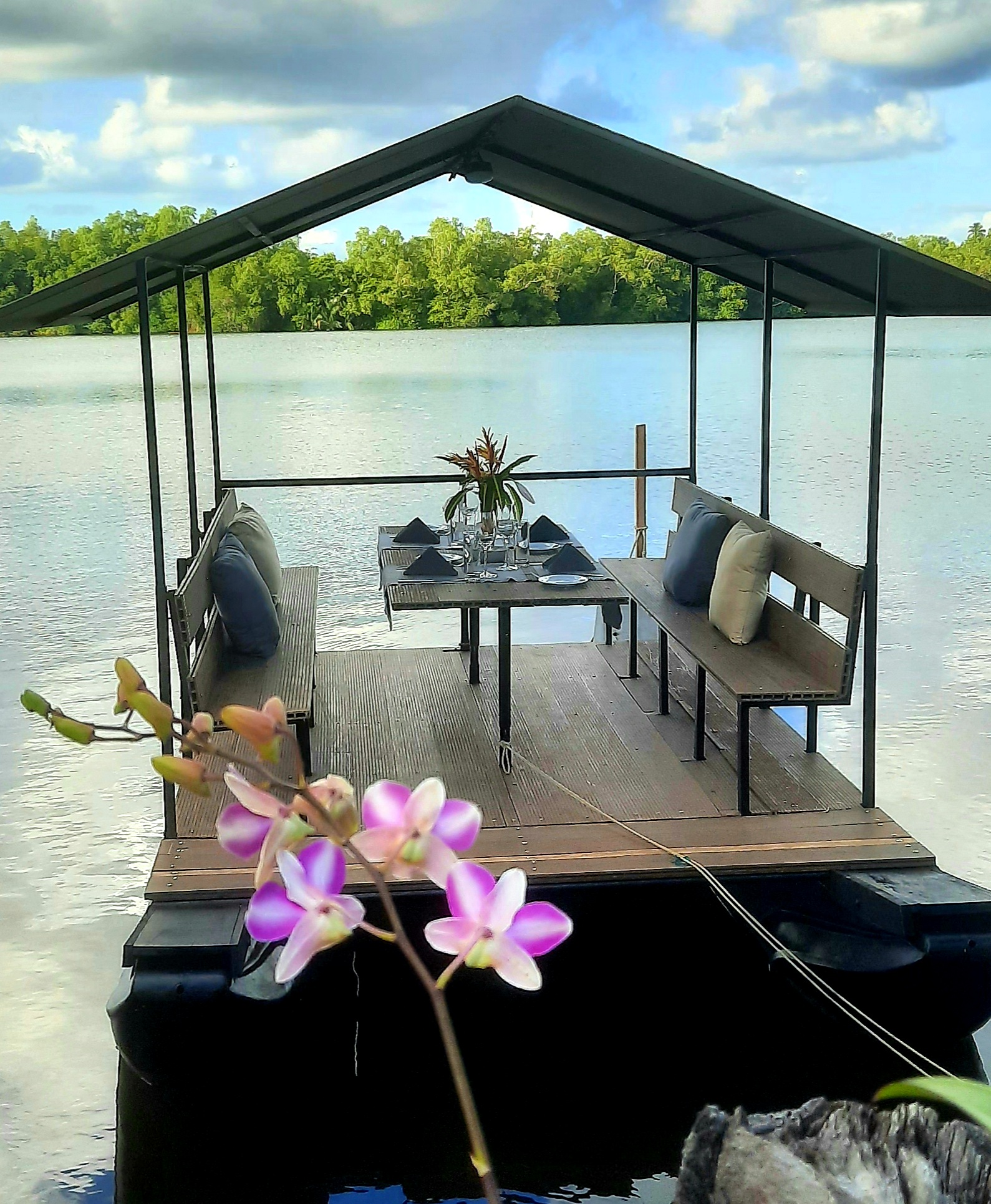 Catamaran Float & Dine à la Carte at Malli's Seafood Restaurant ...